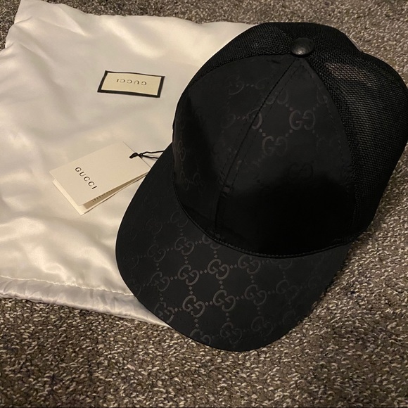 Gucci | Accessories | Gucci Snapback Logo Hat | Poshmark
